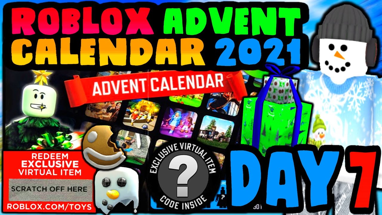 LIMITED ITEM GIFT!? ROBLOX ADVENT CALENDAR 2021! DAY #7! - YouTube