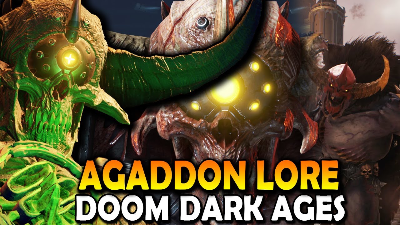 Doom Lore Ancient Agaddon Hunters of The Dark Ages - Giant Agaddian ...