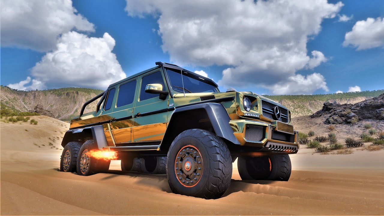 Forza Horizon 5| 1,700HP MERCEDES G63 AMG 6X6 OFF-ROAD [Rally Expansion ...