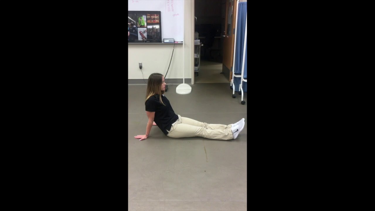 Seated Lean Back - YouTube