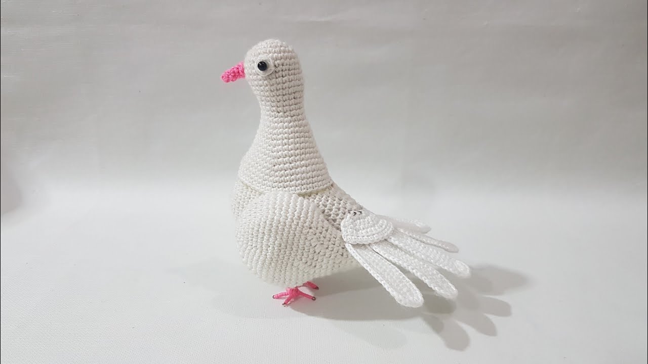 Dove Crochet amigurumi tutorial - YouTube