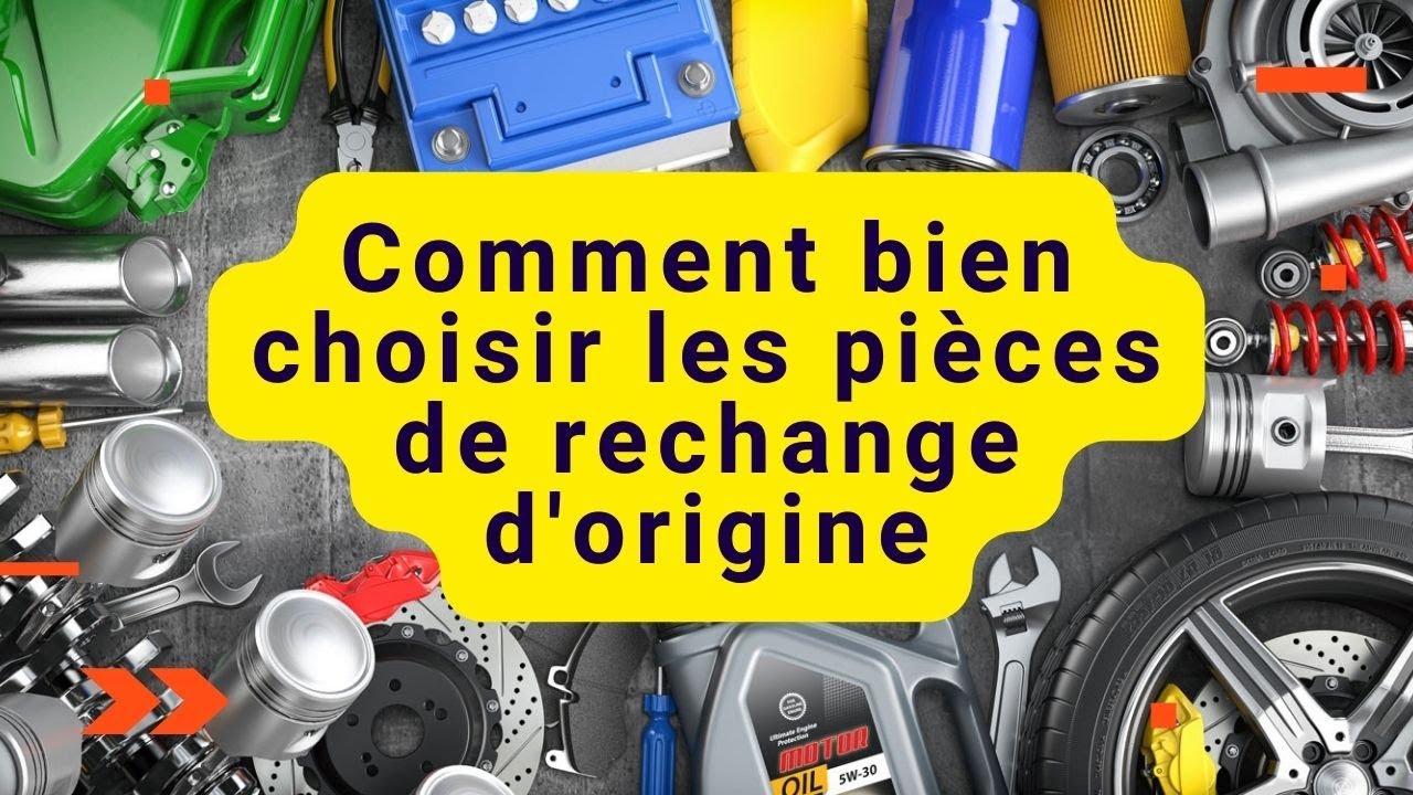 Les pièces de rechange d'origine: comment les bien choisir? - YouTube