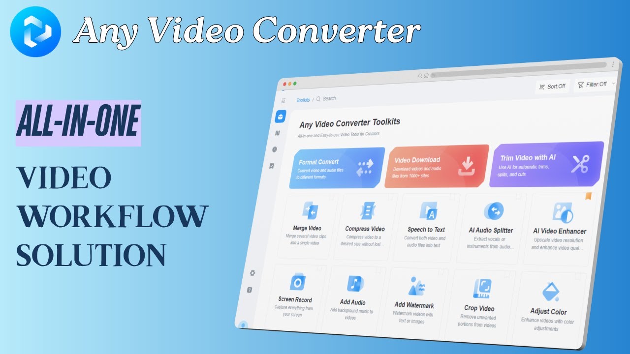 Any Video Converter: Best Video Workflow Solution 2025 (ALL In One ...