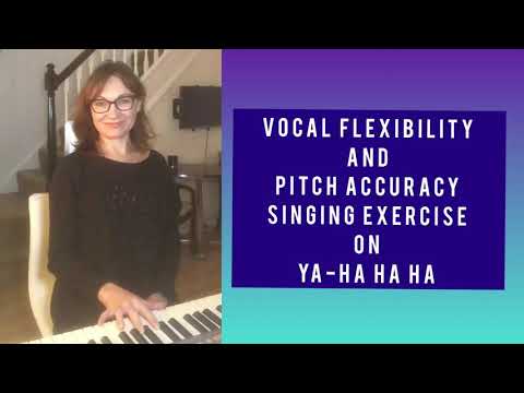 Vocal warm up exercise to improve vocal agility and pitch accuracy ...