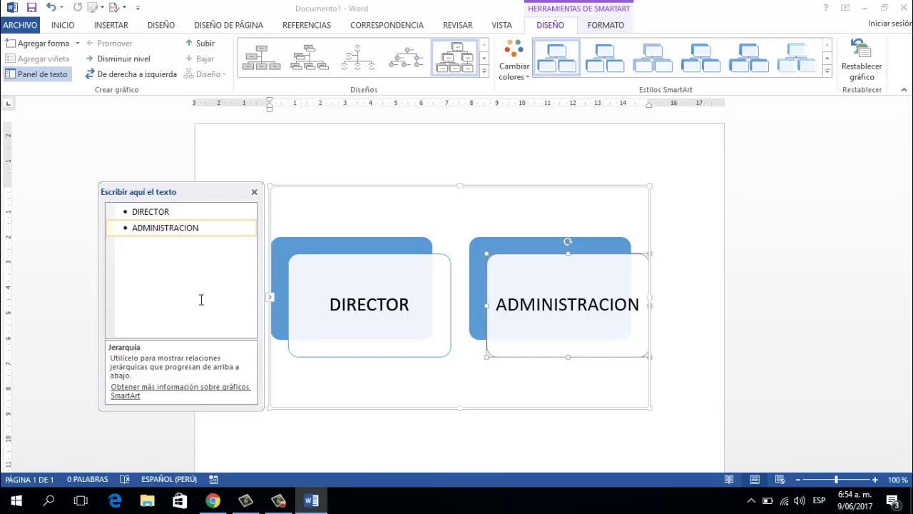 Smartart En Word Youtube
