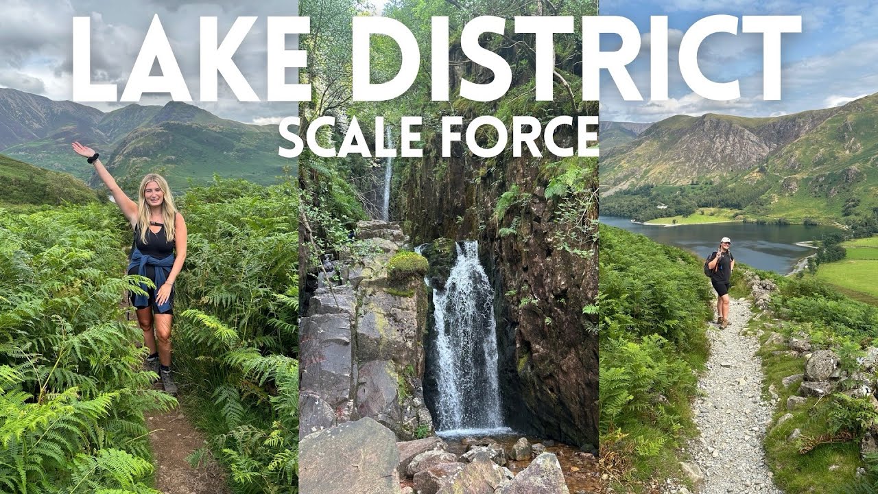 LAKE DISTRICT || scale force hike, waterfall, Buttermere, jets - YouTube