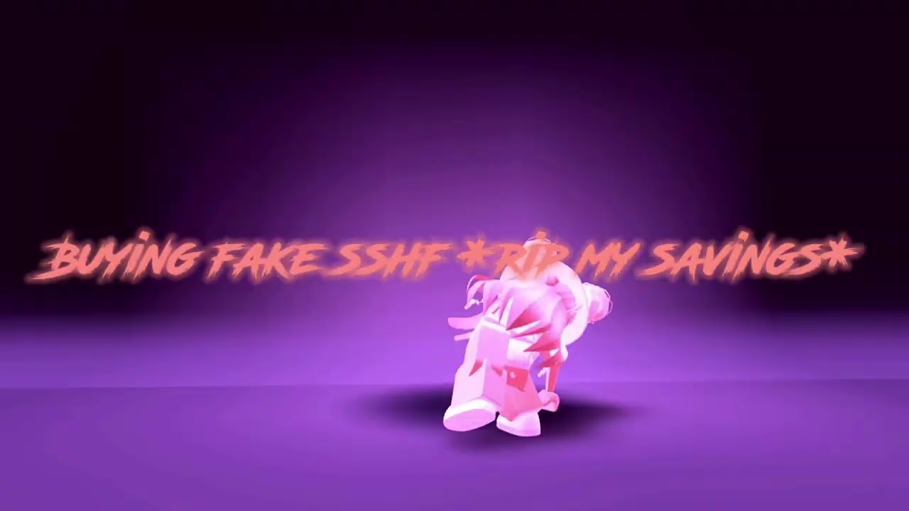 Buying *FAKE* Sshf (big regret) - YouTube