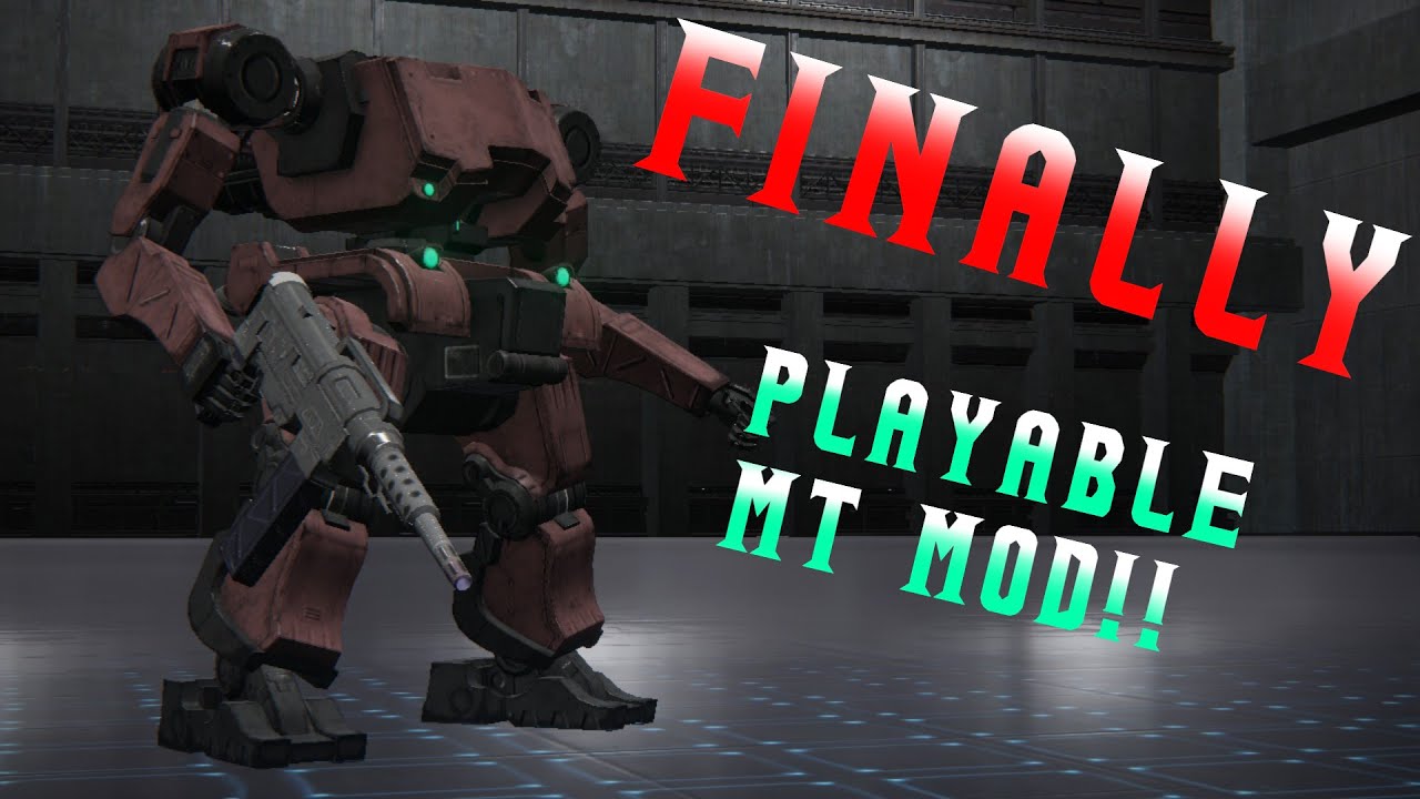 [Armored Core VI] FINALLY Playable MTs! BAWS MT-E-104 Replacer Parts ...