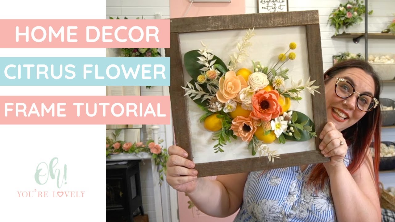 Summer Home Decor Tutorial - YouTube