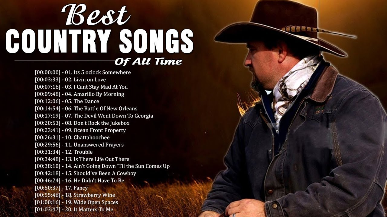 Best Old Country Music Collection Of All Time - Top 100 Old Country ...