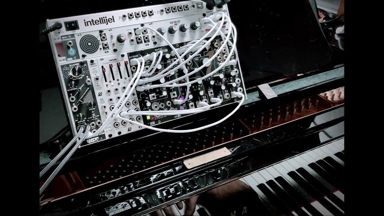 Piano and Intellijel Palette case session - YouTube