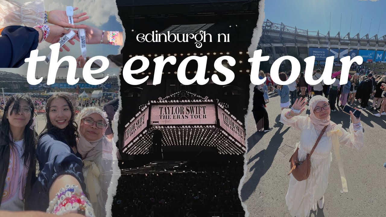 TAYLOR SWIFT ERAS TOUR VLOG // edinburgh n1 🏴󠁧󠁢󠁳󠁣󠁴󠁿, merch 🛍️, full ...