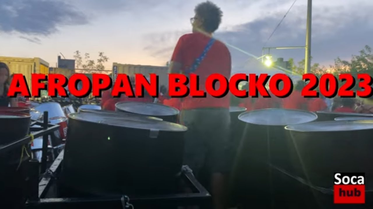 AFROPAN STEEL BAND BLOCKO TORONTO 2023 LIVE STEEL PAN MUSIC COVER CALM ...