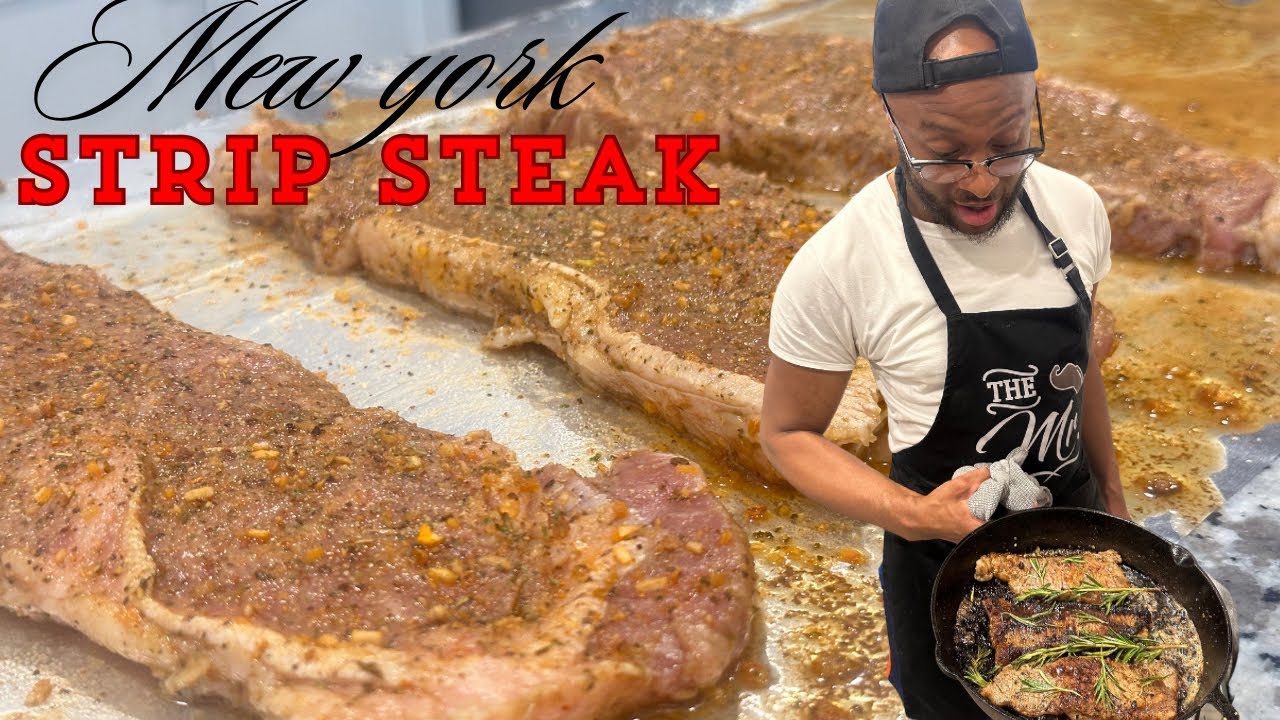 How to make the perfect Pan-Seared New York Strip Steak - YouTube