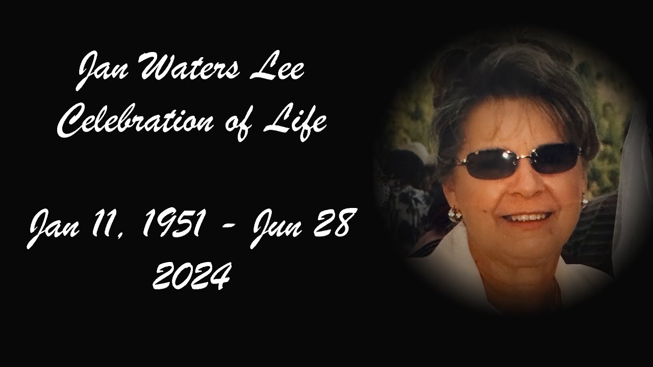 Jan Lee Celebration of Life - YouTube
