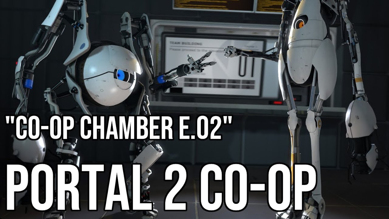 Portal 2 CO-OP Map: "Co-op Chamber E.02" - Gabby and Caleb - YouTube