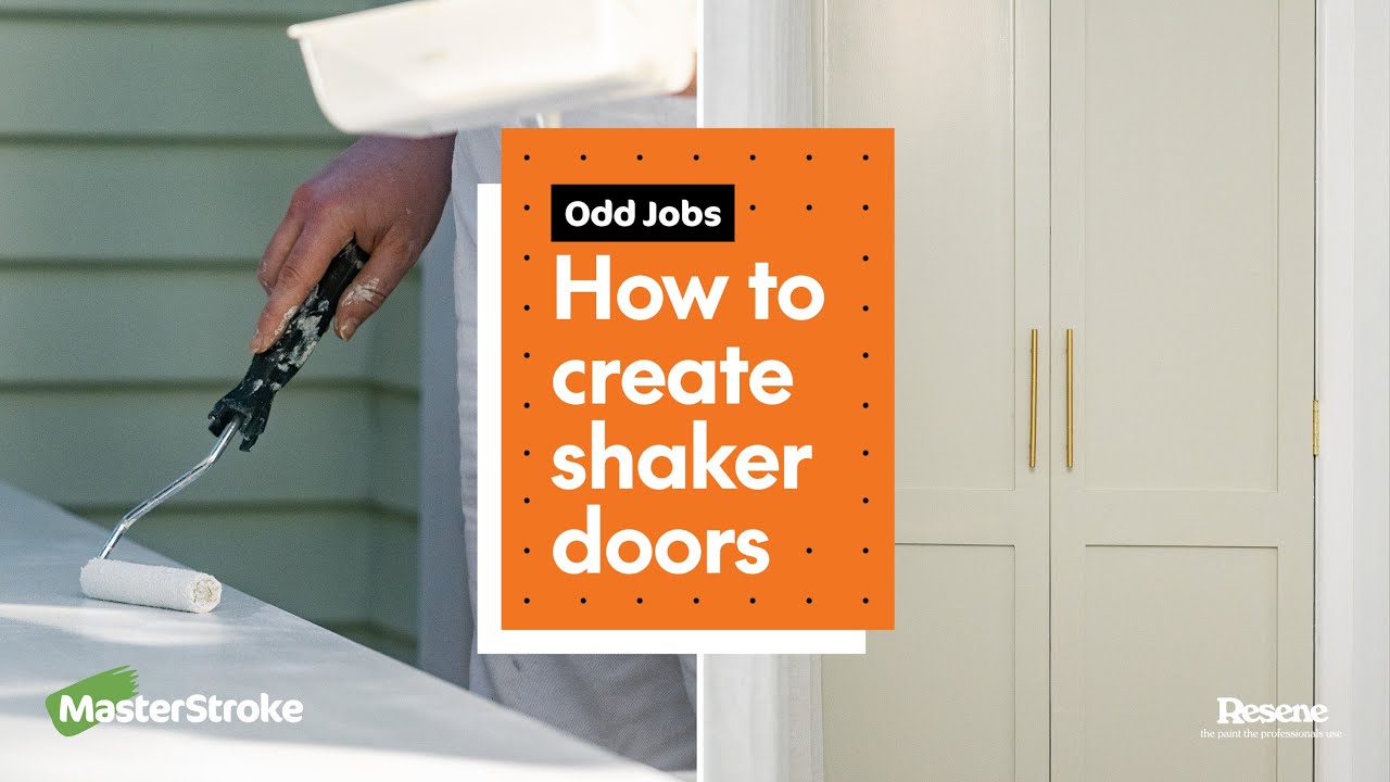Odd Jobs - How to create shaker doors - YouTube