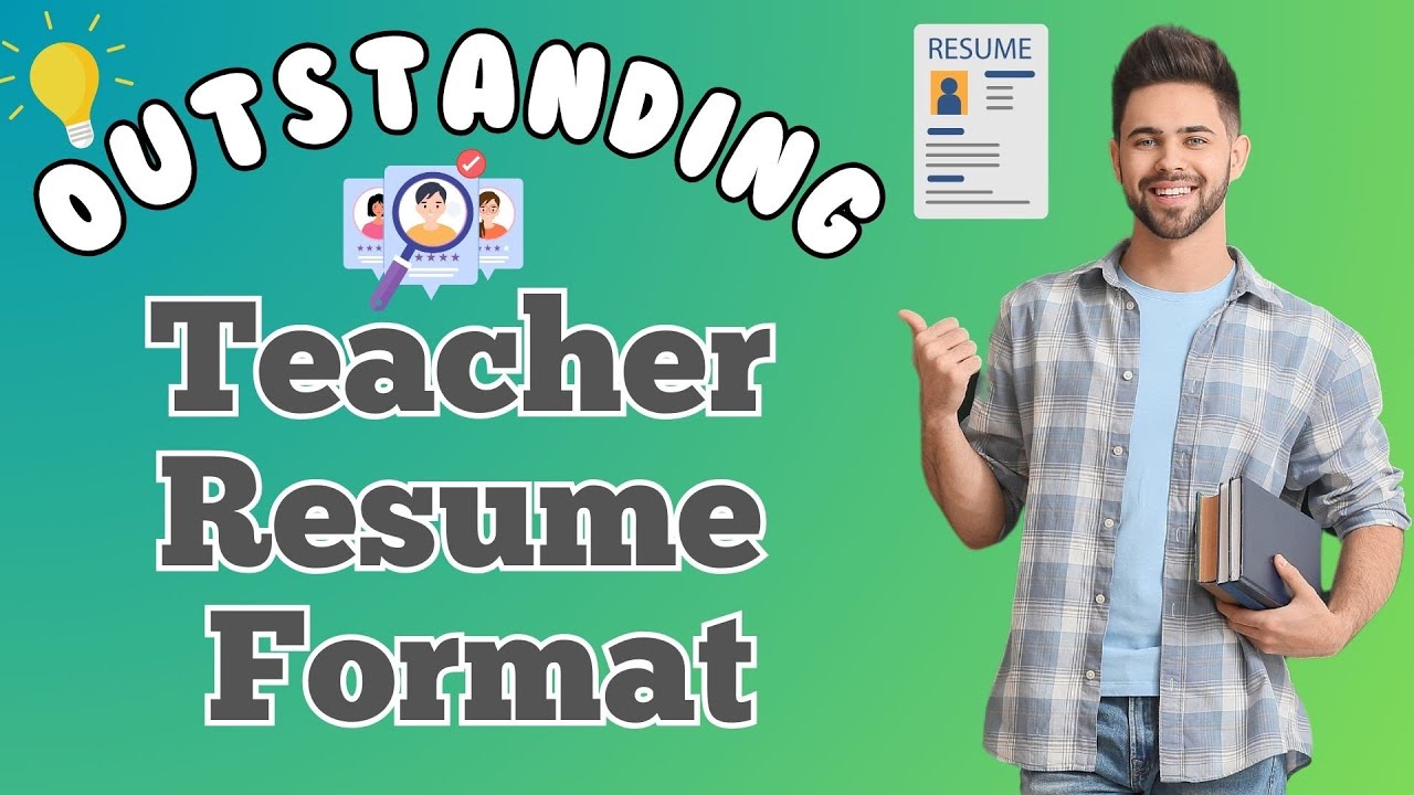 How to Write a Resume for a Teaching Job with Experience | Resume Tips ...