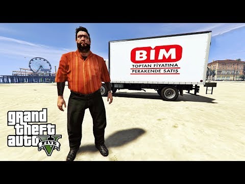 RECEP İVEDİK İLE BİM DE İŞE BAŞLADIM (GTA 5 MODS)