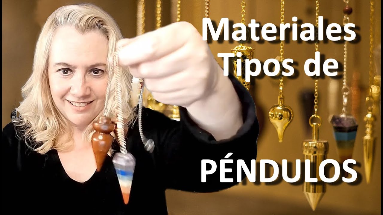 ¿Cómo hacer un PENDULO? 👁️ MATERIALES y diferentes TIPOS - YouTube
