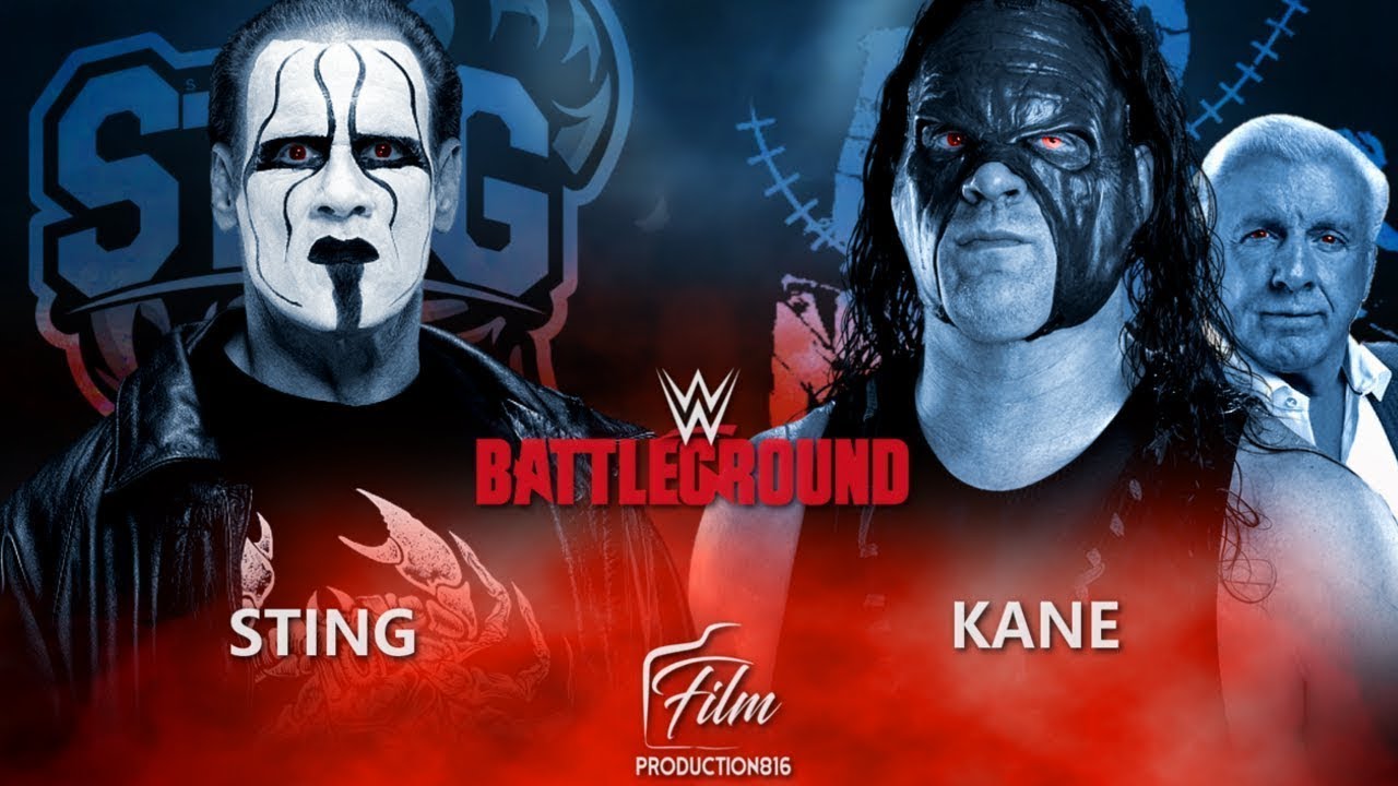WWE 2K20 RAW STING VS KANE DANGER MATCH OF MASK MANS #wwe2k20 #sting # ...