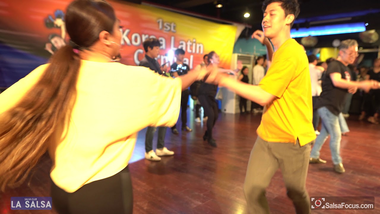 Maria Salsa Social Dance 4K UHD - 1st Korea Latin Carnival in LaSalsa ...