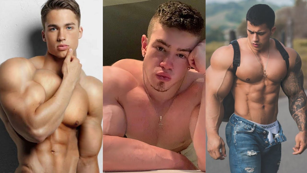 Pretty Handsome Male Muscualr Bodybuilders - YouTube