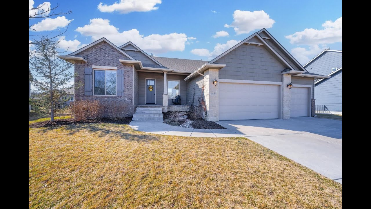 NEW LISTING: 2411 N Silverdale St Andover KS 67002 - YouTube