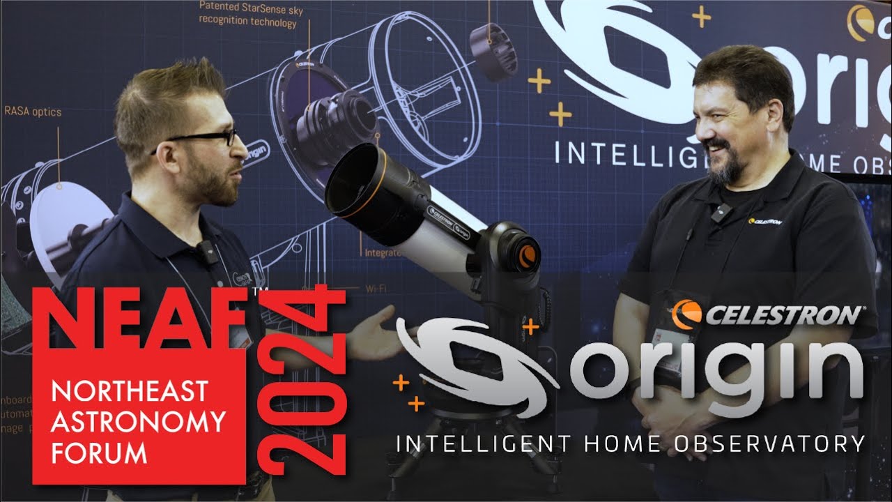 NEAF 2024 Celestron Origin Intelligent Home Observatory with Lance ...