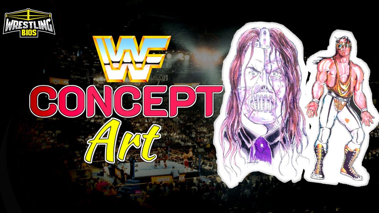 Real WWF Superstar Concept Art & Designs | Wrestling Bios - YouTube