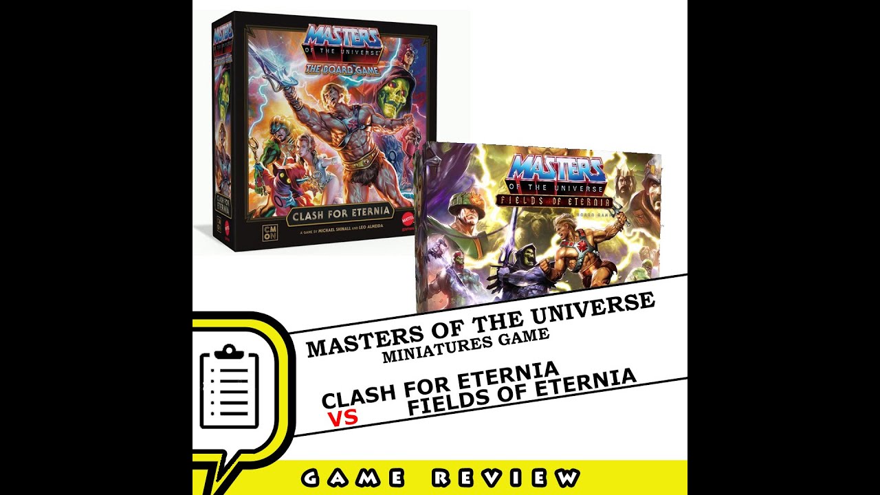 [He-Man] Masters of the Universe: Clash For Eternia VS Fields of ...