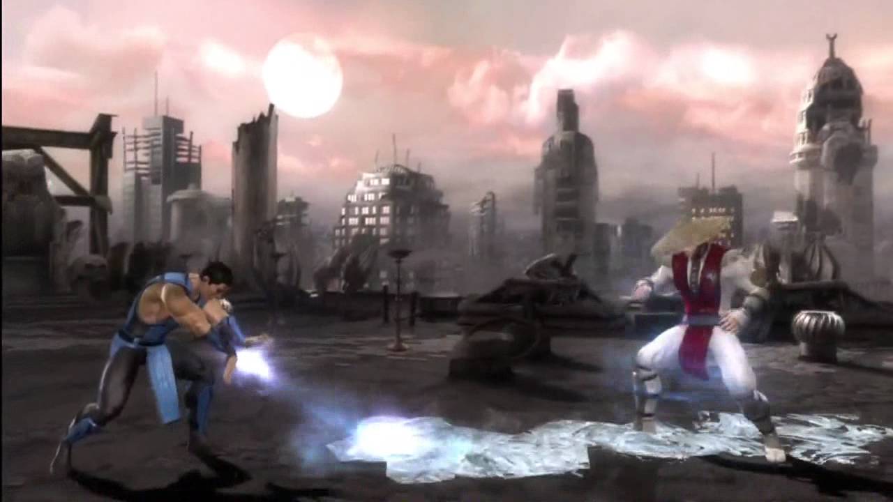 MK9 - Sub Zero Air To Ground Freeze Combos - Mortal Kombat 9 - YouTube