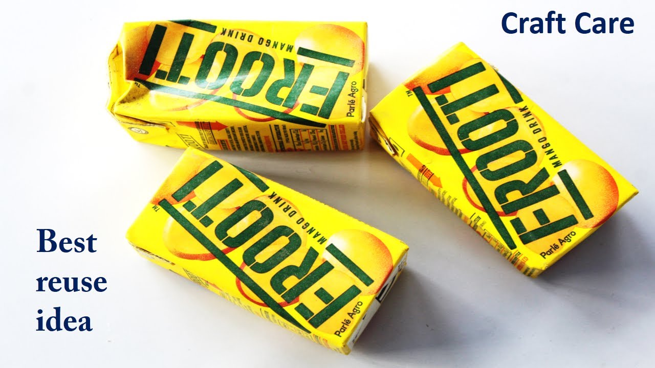 DiY: Best frooti packet reuse idea * How to reuse waste frooti packet ...