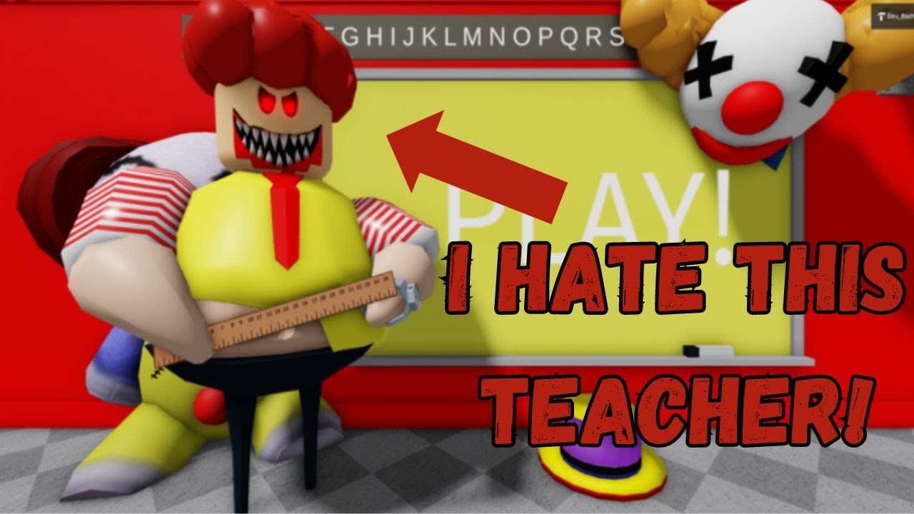 [🍟NEW!] RON SCHOOL BREAKOUT! (SCARY OBBY!) Roblox Gameplay Walkthrough ...