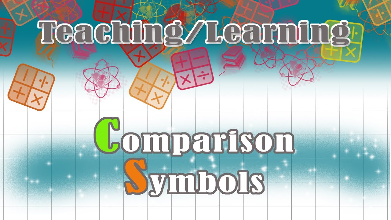 Comparison Symbols - YouTube