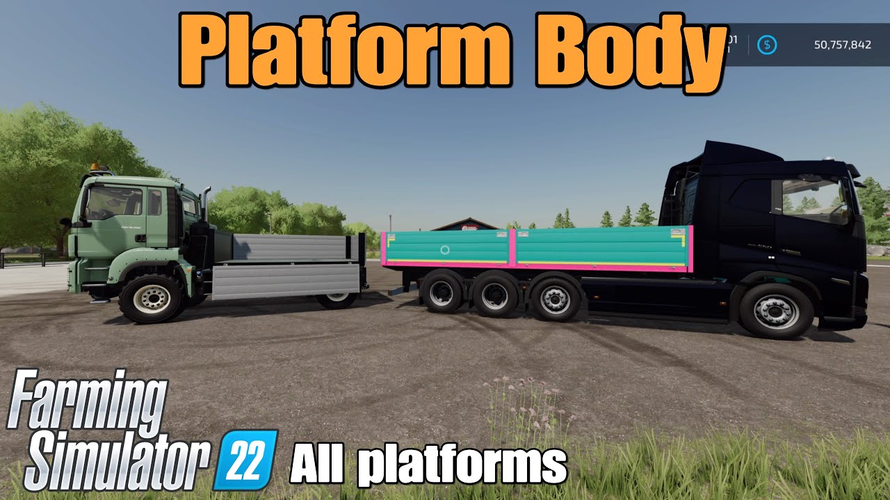 Platform Body / FS22 mod for all platforms - YouTube