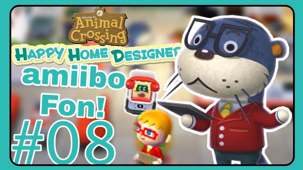 Ein AMIIBO-FON von FRED! 🏠 Animal Crossing Happy Home Designer #08 [GER ...