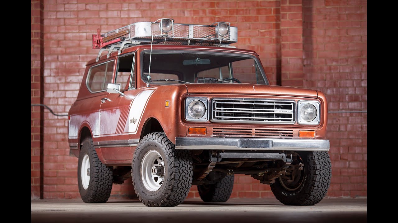 1979 International Scout II Rallye Edition - Walk Around, Drive-By ...