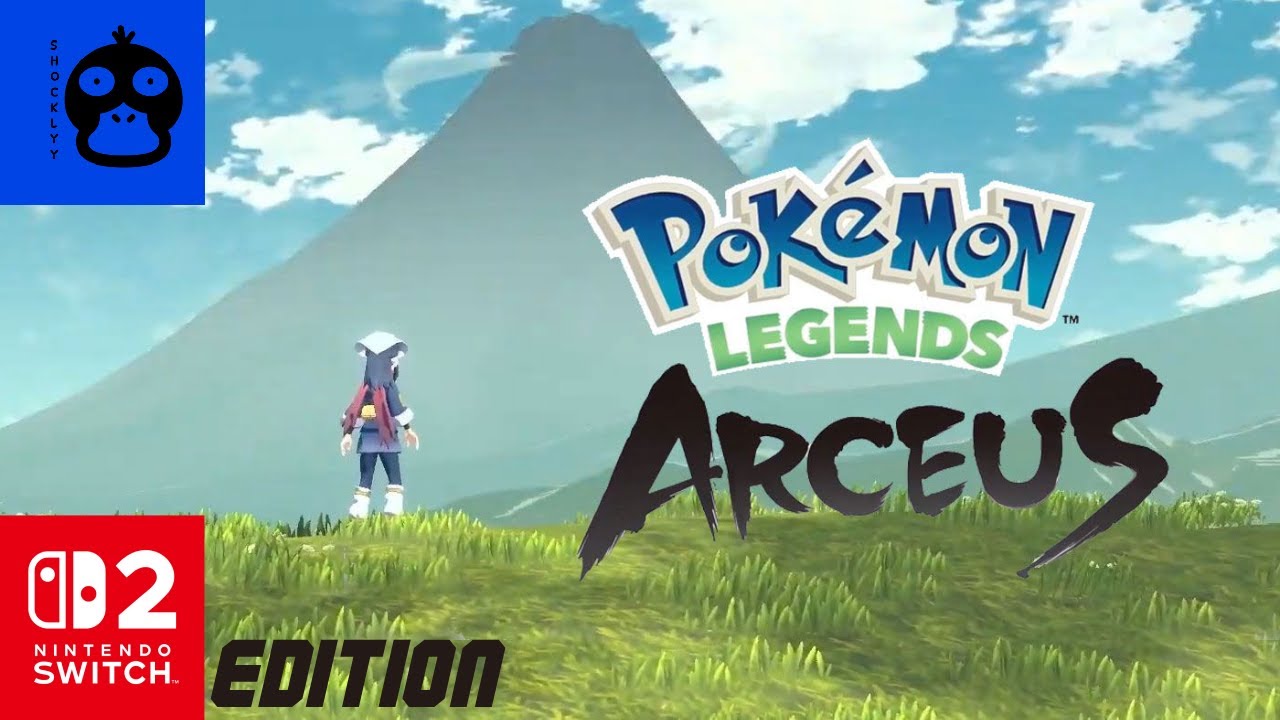 Pokemon Legends Arceus Nintendo Switch 2 Edition Let's See How Good It ...