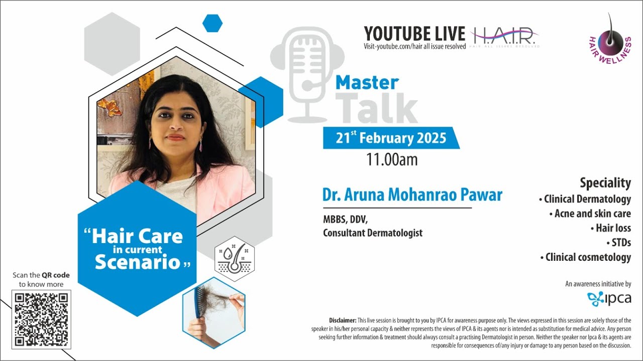 Dr. Aruna Mohanrao Pawar | Hair Care in Current Scenario | Dermatology ...