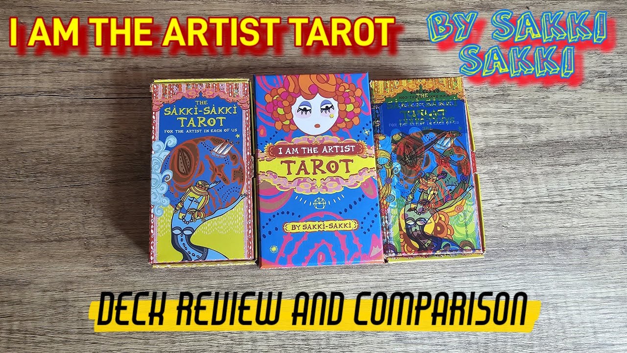 Sakki Sakki Tarot + I am the Artist tarot by Sakki Sakki - Deck review ...