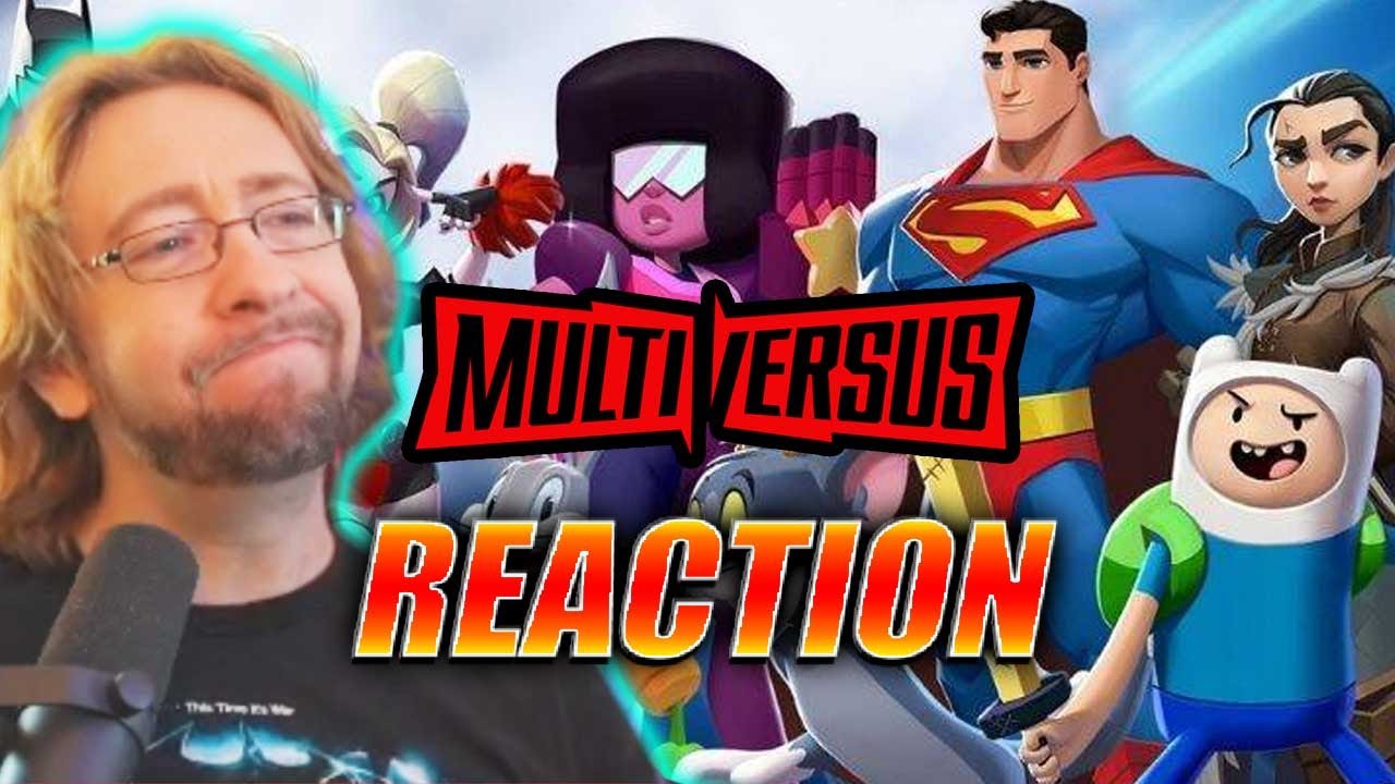 MAX REACTS: Multiversus Gameplay - Devs Vs. Pros Demo - YouTube