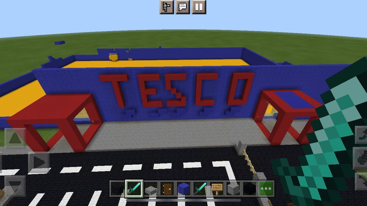 Stavím TESCO Minecraft v mobilu #3 CZ/SK - YouTube