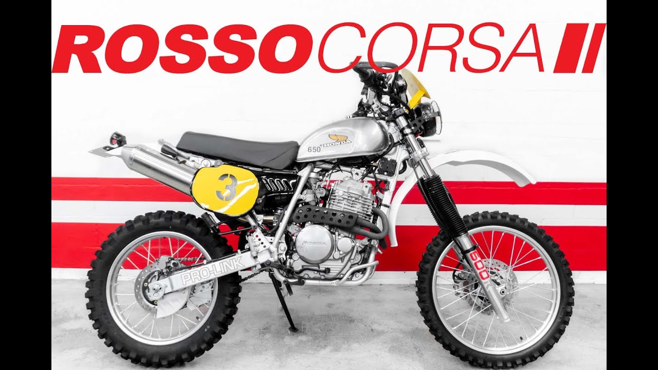 2021 Honda XR650L CUSTOM - YouTube