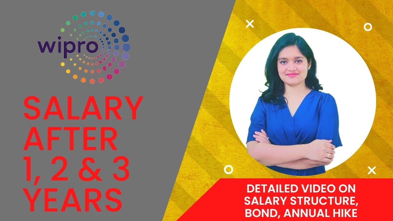 Wipro Salary after 1, 2 & 3 Years | In-hand Salary #wipro # ...
