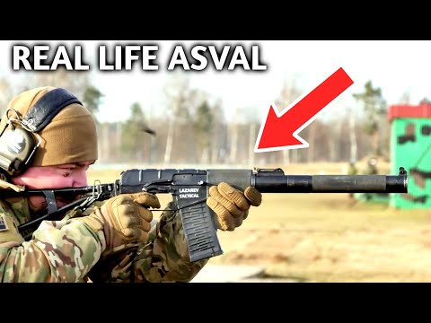CODM AS-VAL in Real Life! - YouTube