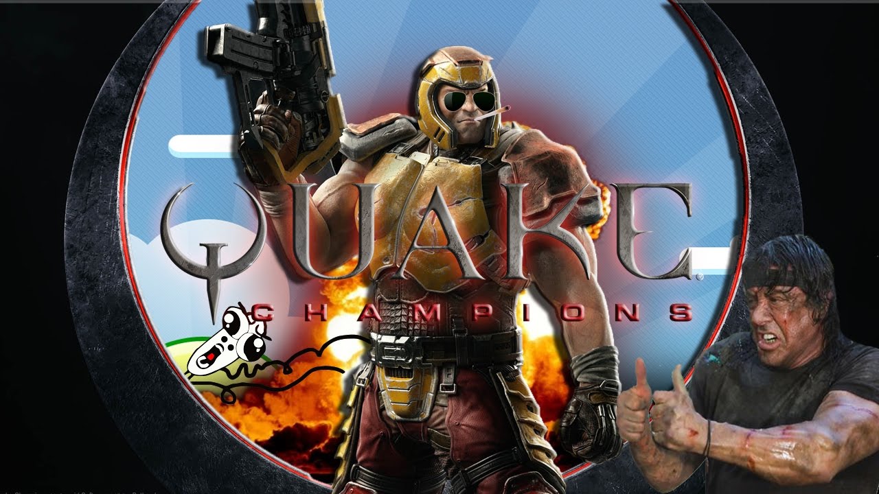 HUMILIATION ROCKET/GAUNTLET HIGHLIGTS | Quake Champions beta - YouTube