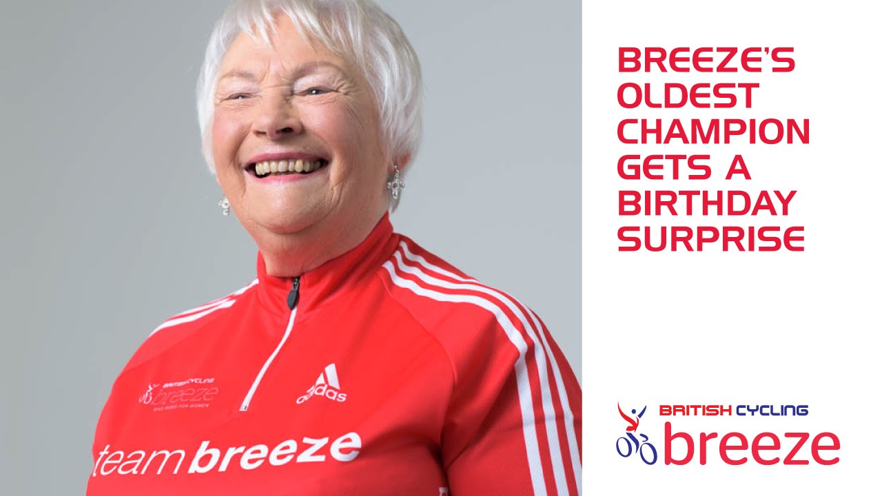 Breeze's oldest champion gets a birthday surprise - YouTube