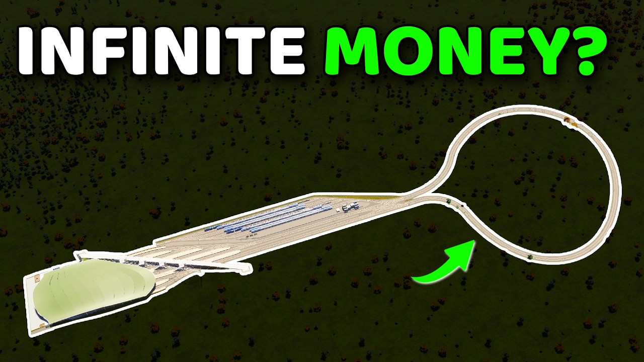 Exploiting NEW Train Stations for INFINITE MONEY in Cities Skylines2 ...