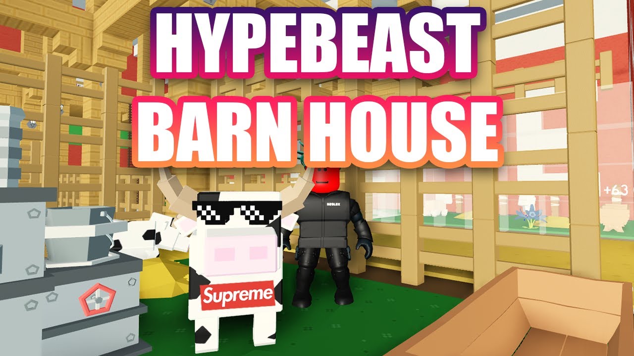 Hypebeast Barn House Build Roblox Islands - YouTube